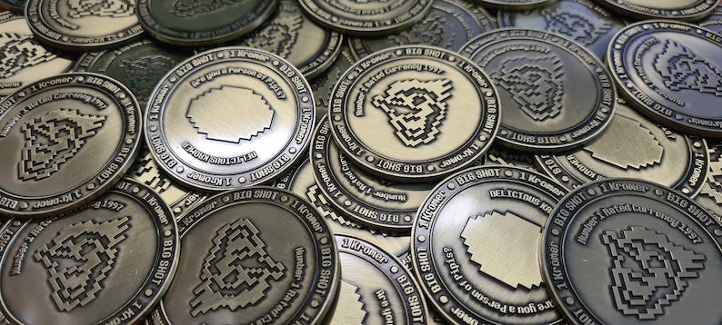 Deltarune KROMER Coin - Etsy