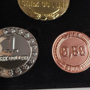 Undertale Dark Dollar Metal Coins SPECIAL EDITION - Etsy