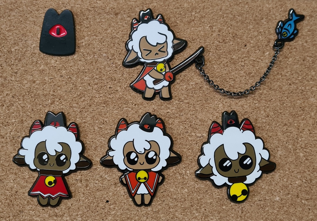 Cult of the Lamb Enamel Pins - Etsy
