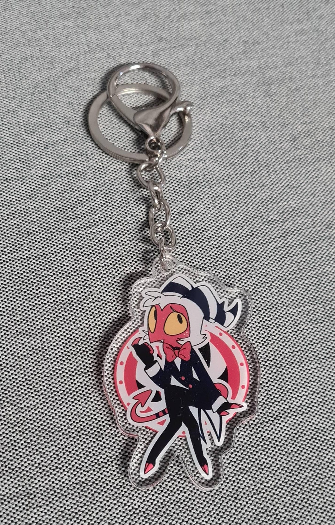 Helluva Boss Moxxie Keychain - Fanart - Etsy