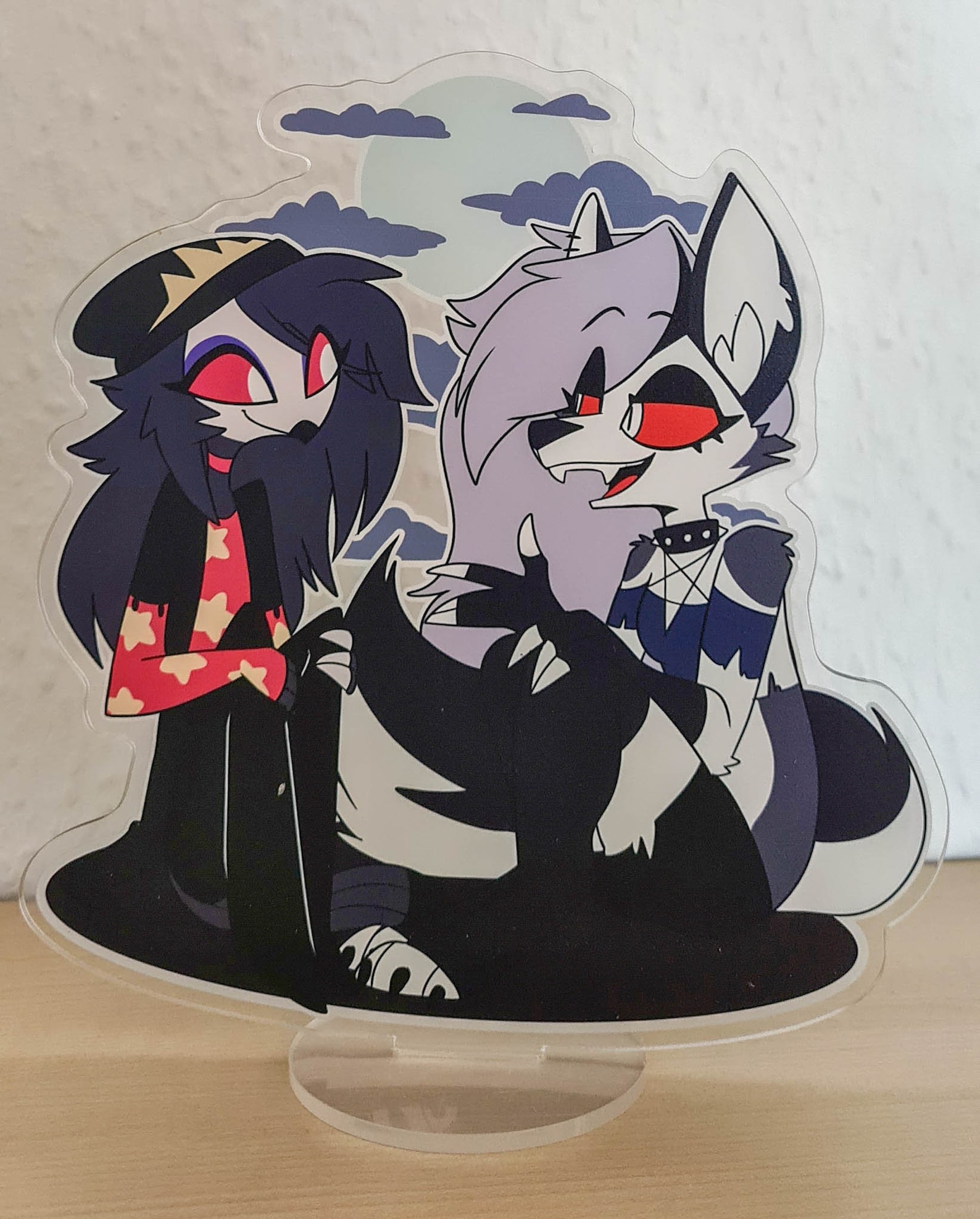 Helluva Boss Loona and Octavia Acrylic Standee - Fanart - Etsy