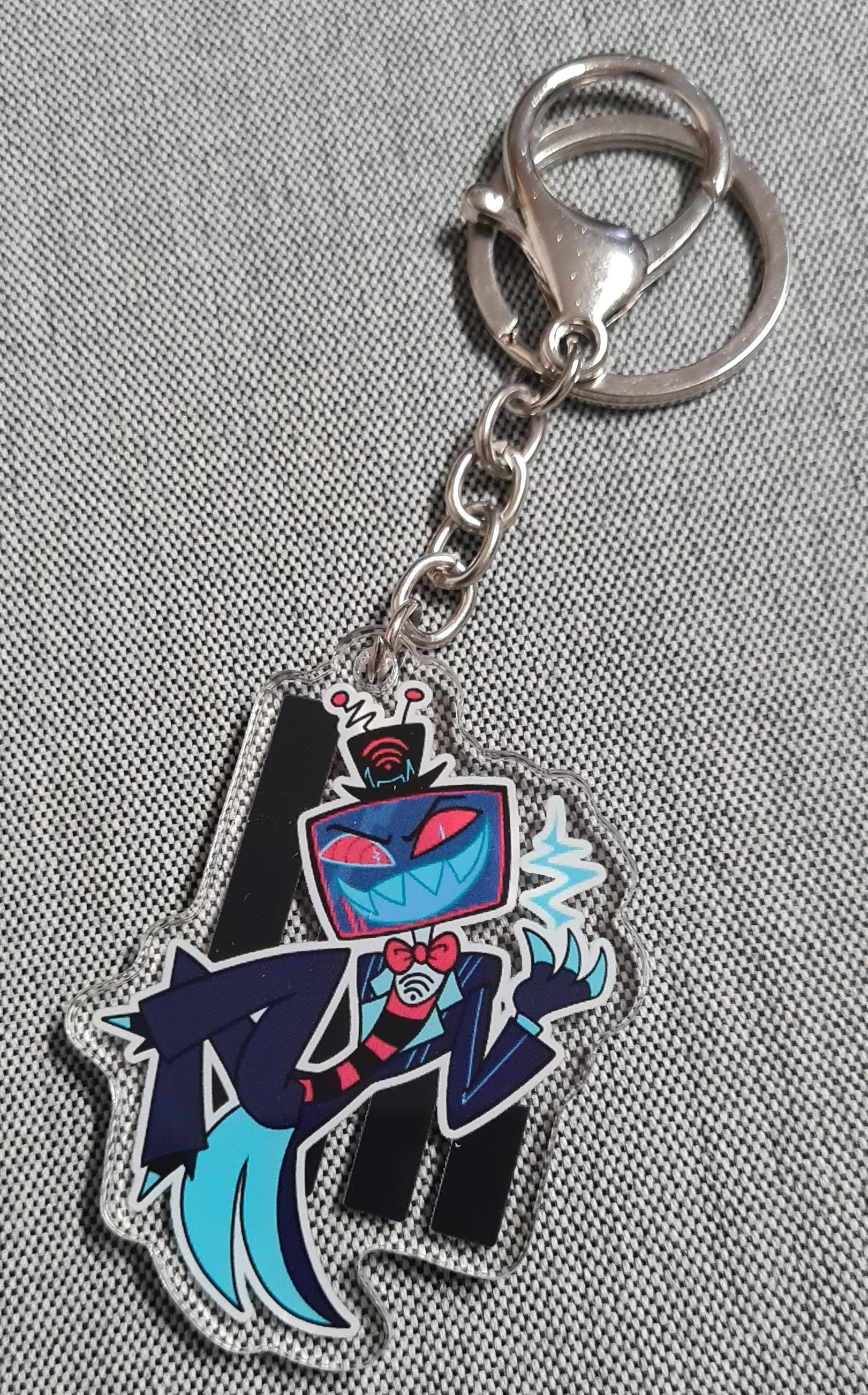 Hazbin Hotel the Vs Keychains - Fanart - Etsy