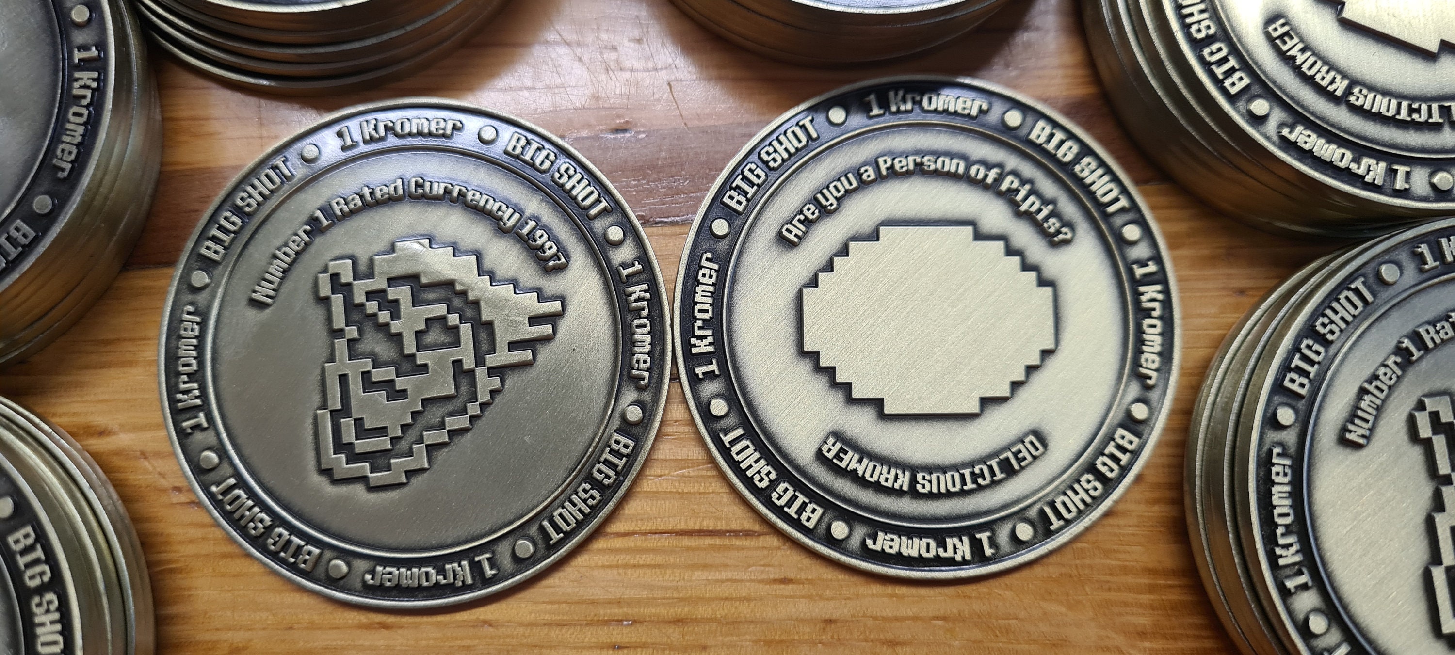 Deltarune KROMER Coin - Etsy