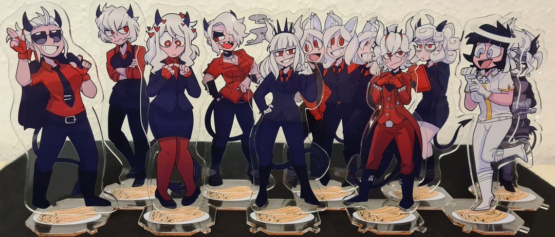 Helltaker Acrylic Standees - Etsy