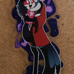 Helluva Boss Stolas and Octavia Acrylic Standee Fanart - Etsy Australia