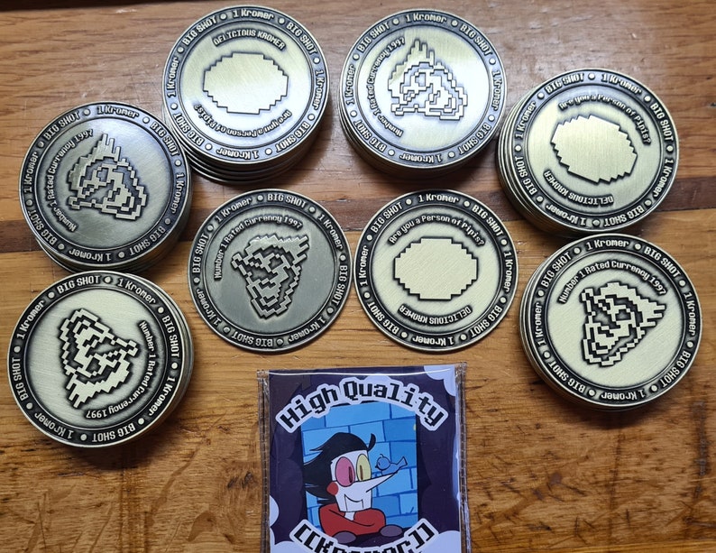 Deltarune KROMER Coin - Etsy