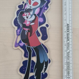 Helluva Boss Stolas and Octavia Acrylic Standee - Fanart - Etsy