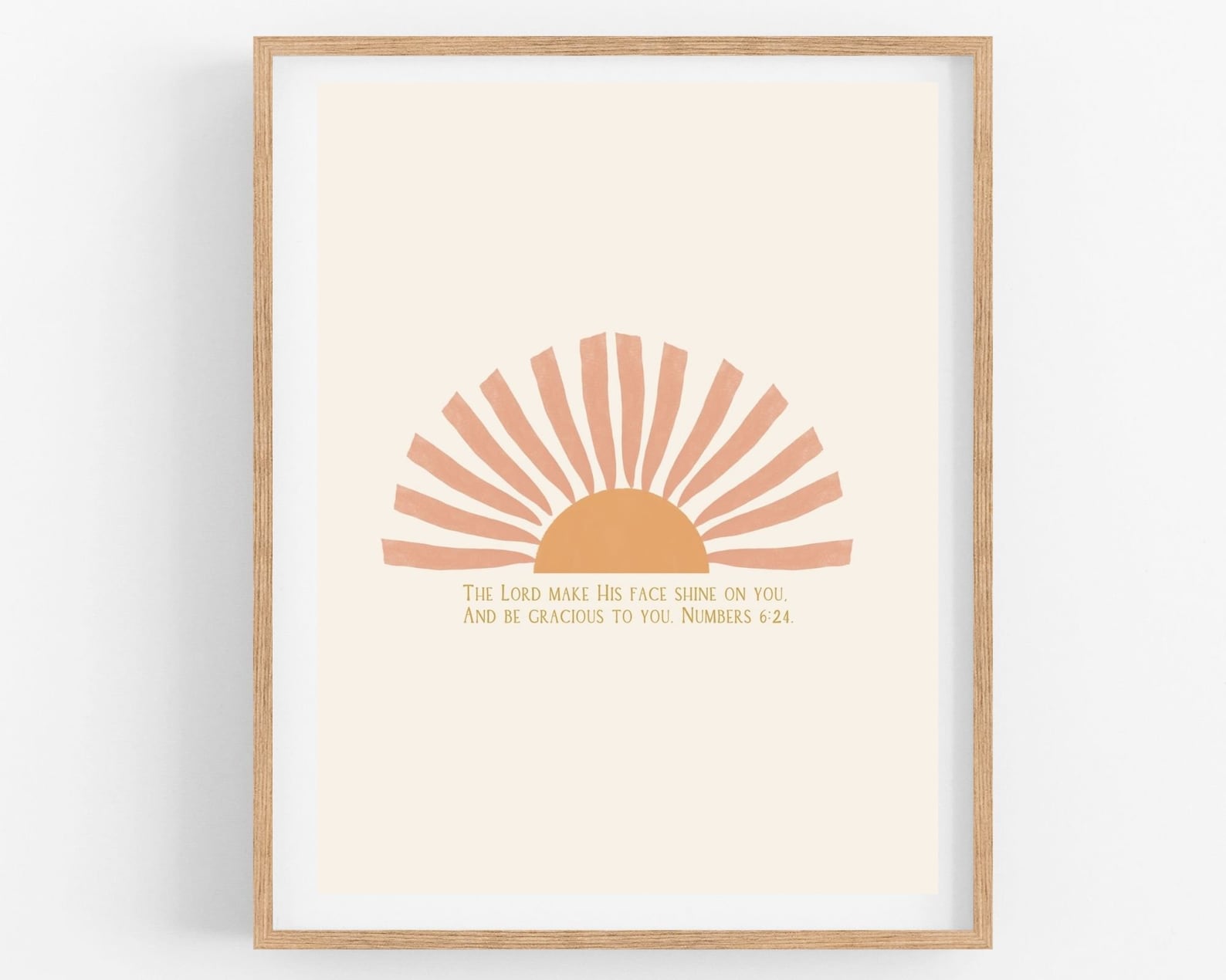 Sunshine Art Bible Verse Print Scripture Christian Nursery - Etsy