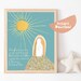 Our Lady of Fatima Catholic Art Print Marian Art Blessed - Etsy