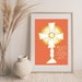 Blessed Sacrament Art Eucharistic Adoration Catholic Art - Etsy
