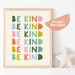 Be Kind Sign Be Kind Print Kindness Wall Art Digital - Etsy