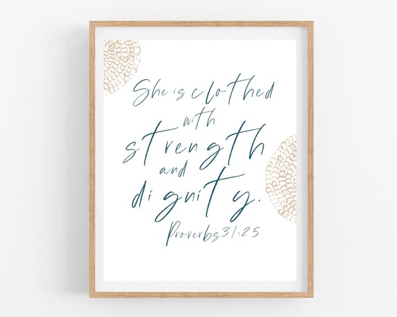 Proverbs 31 Baptism Gift Baptism Gift Girl Baptism Gift | Etsy