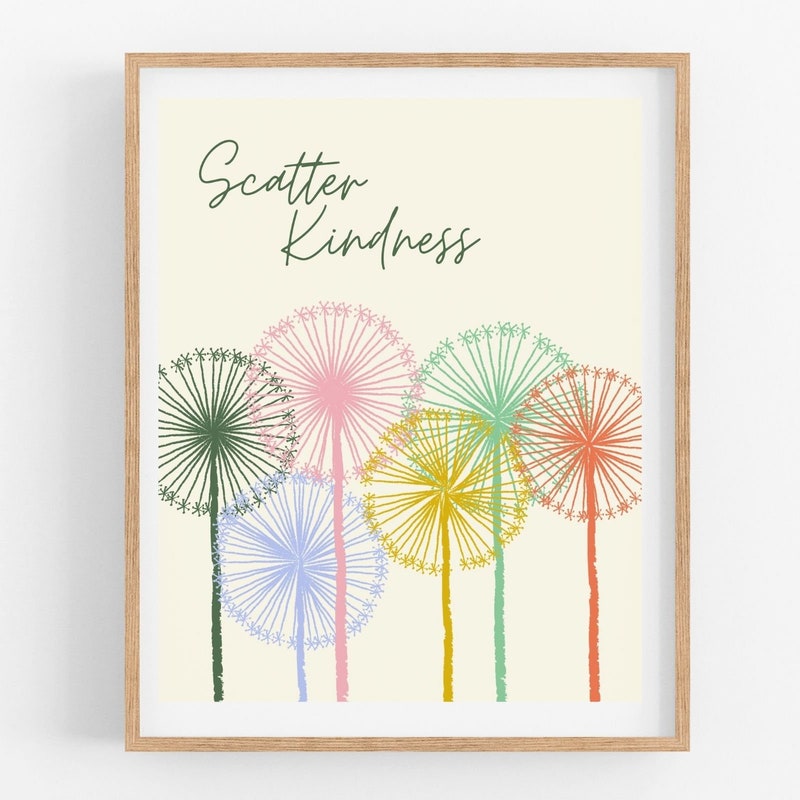 Kindness Sign - Etsy