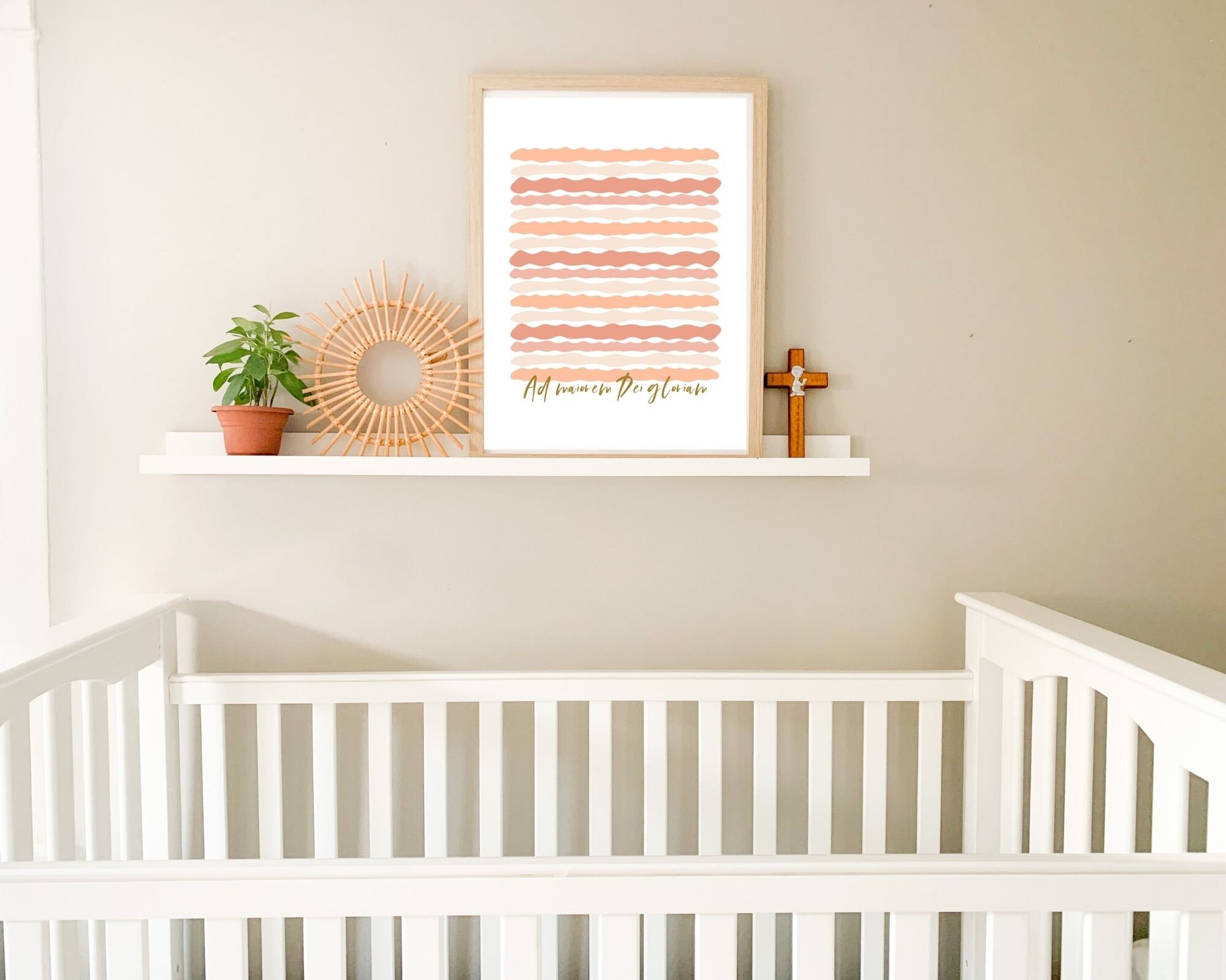 AMDG Print Christian Art Printables Digital Download Art - Etsy