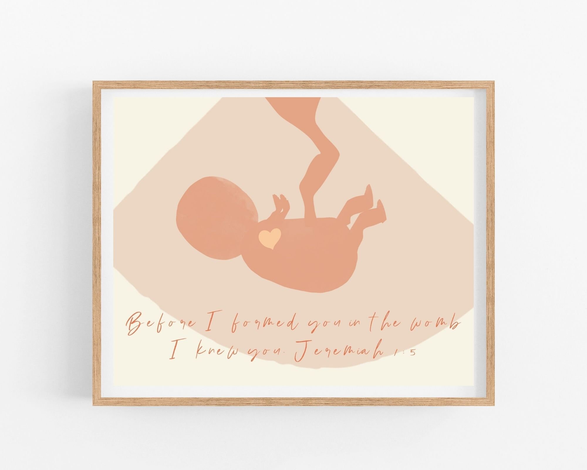 Prolife Print Printable Gift Home Decor Baptism Gift Baby - Etsy