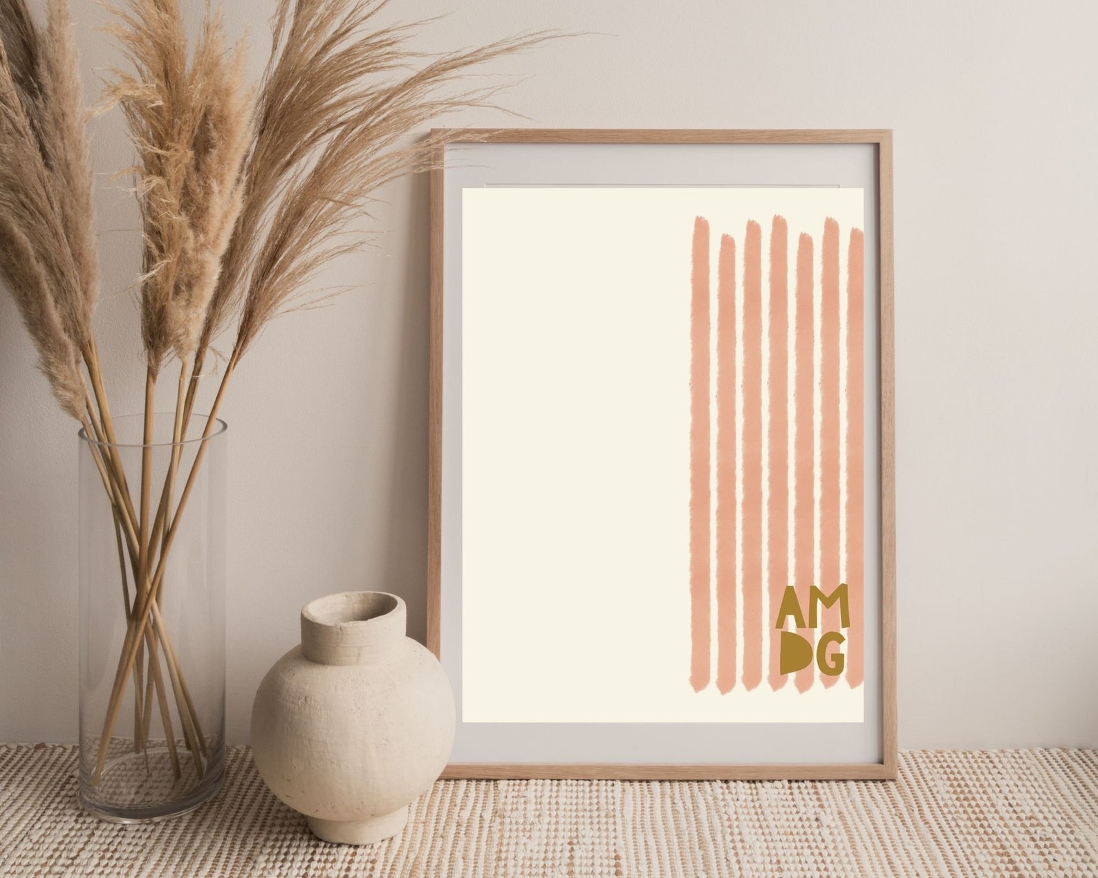 AMDG Print Christian Art Printables Digital Download Art - Etsy