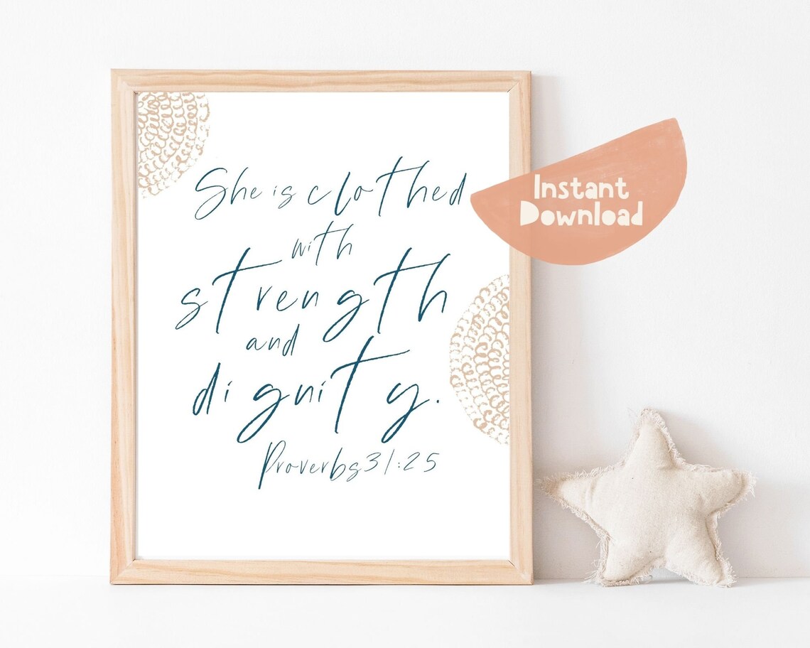 Proverbs 31 Baptism Gift Baptism Gift Girl Baptism Gift - Etsy