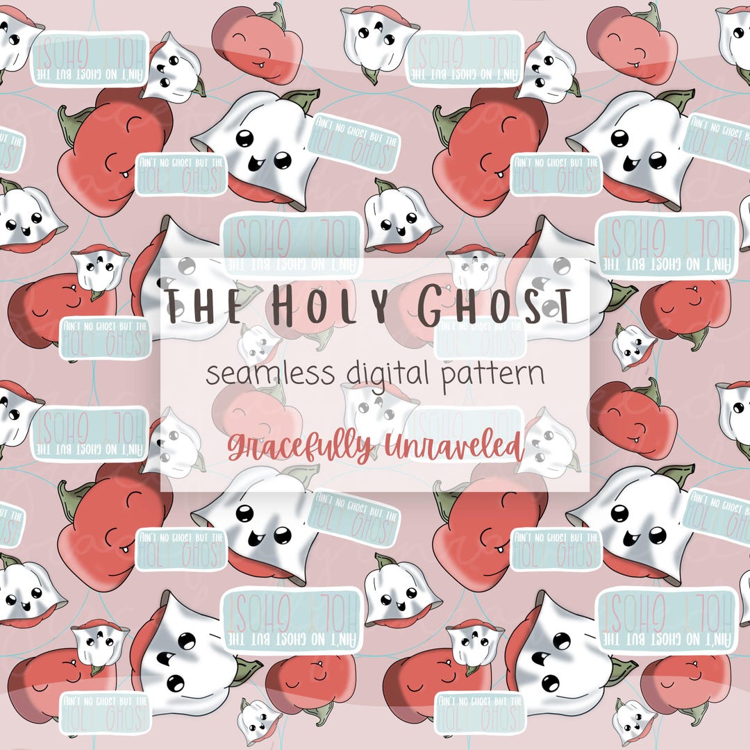 Christian Halloween Holy Ghost Digital Download Printable Design ...