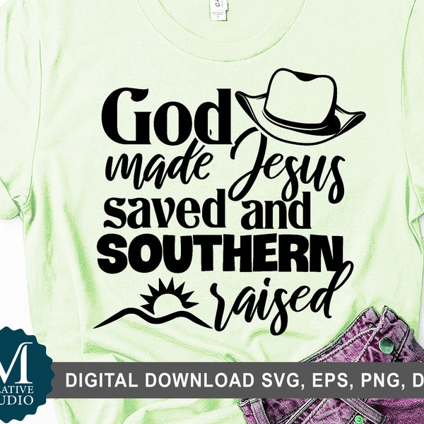 Southern Raised Svg - Etsy