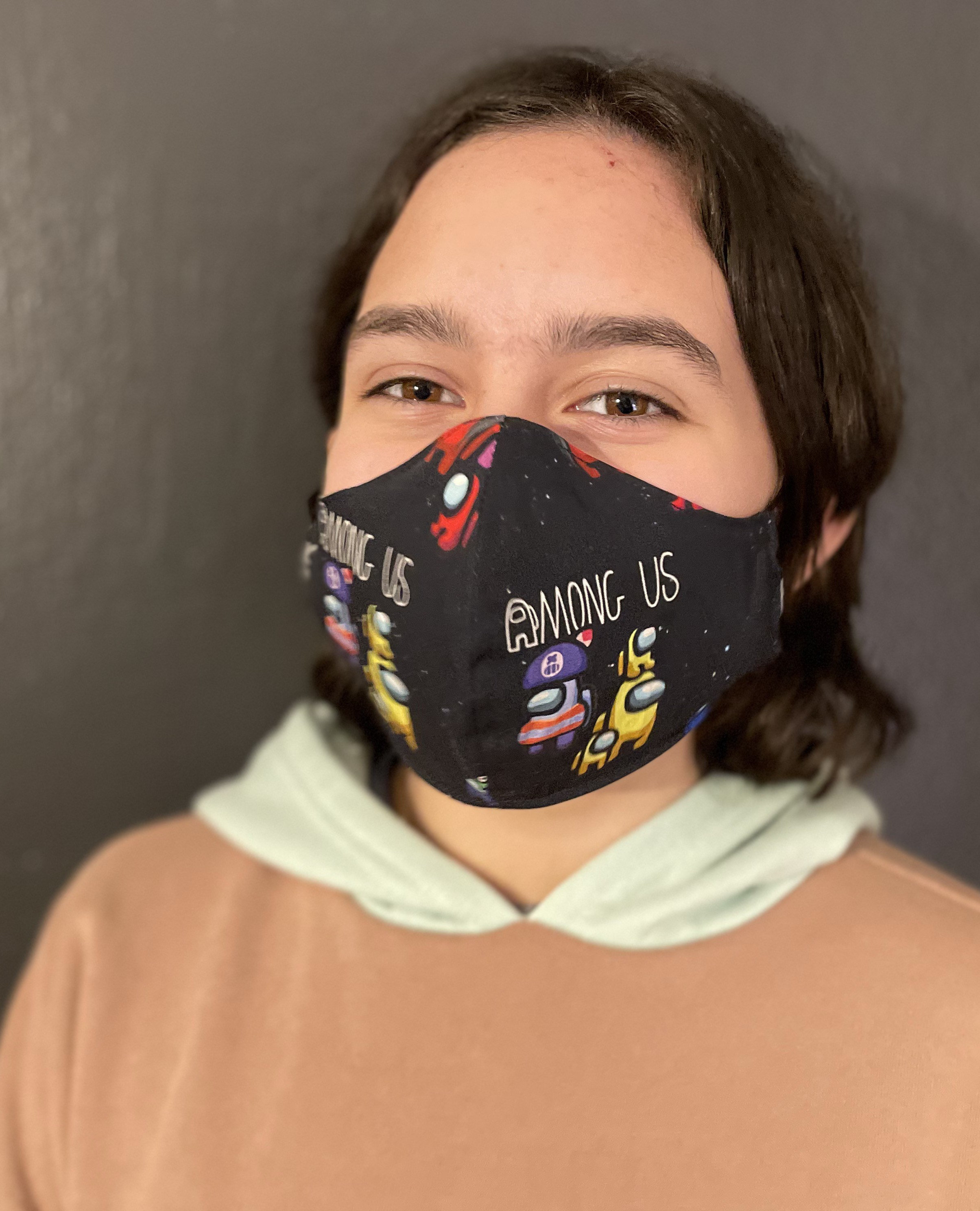 Among Us mask Crewmate Imposter mask cotton reusable | Etsy