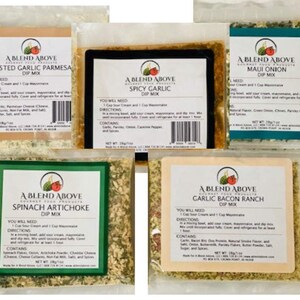 Dip Mix: A Blend Above 5 Pack Variety - Etsy