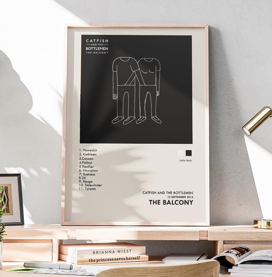 Catfish and the Bottlemen the Balcony Album Poster Must-have Indie Rock ...