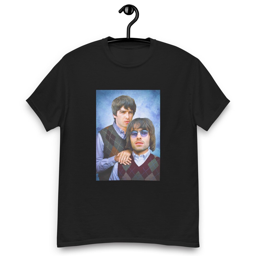 Oasis Noel Gallagher & Liam Gallagher Step Brothers Tee - Etsy
