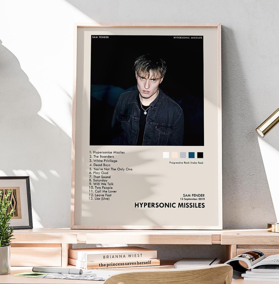 Sam Fender - Hypersonic Missiles Album Poster - Etsy UK
