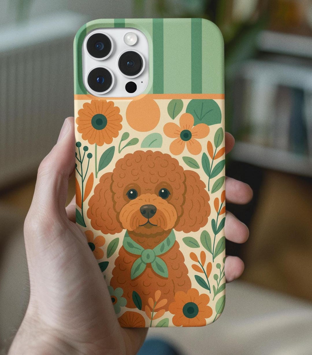 Phone Cases, Toy Poodle Boho Style, Apricot Poodle, - Etsy