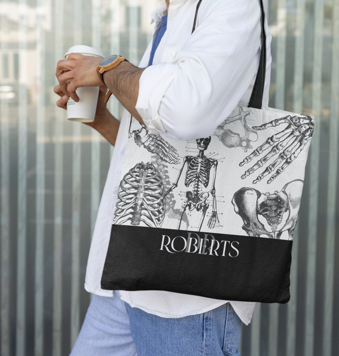 Custom Anatomy Tote Bag, Anatomy Gift, Surgeon Tumbler, Orthopedic Gift ...