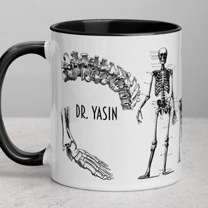 Custom Anatomy Mug, Anatomy Gift, Surgeon Coffee Mug, Orthopedic Gift ...
