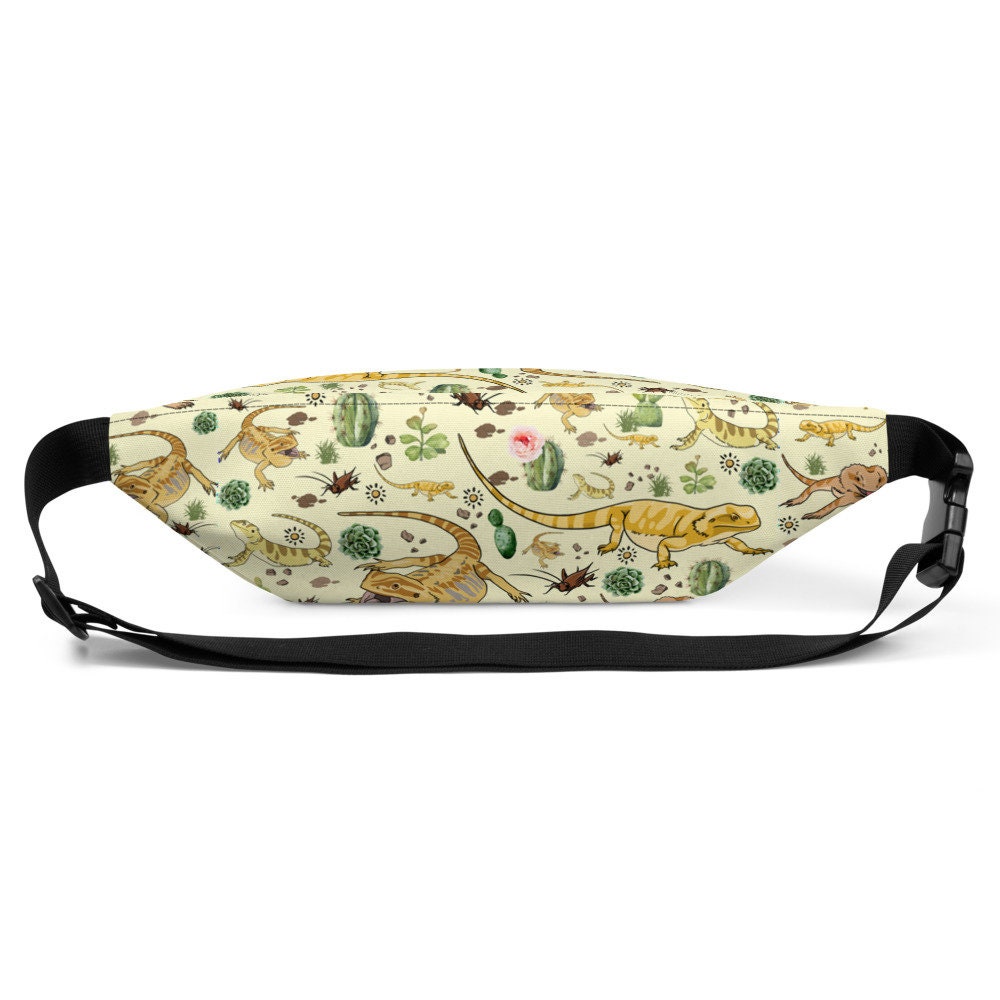 Bearded Dragon Fanny Pack, Dragon Owner Gift, Pet Bearded Dragon ...