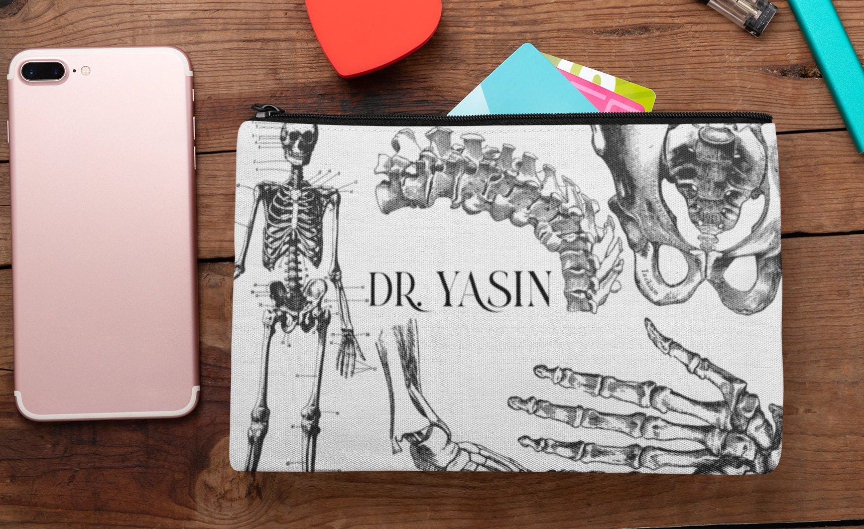 Custom Anatomy Accessory Pouches Anatomy Gift Surgeon - Etsy UK