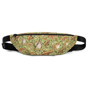 Crested Gecko Fanny Pack, Gecko Decal, Reptile Bag, Geckos Bag, Gecko ...