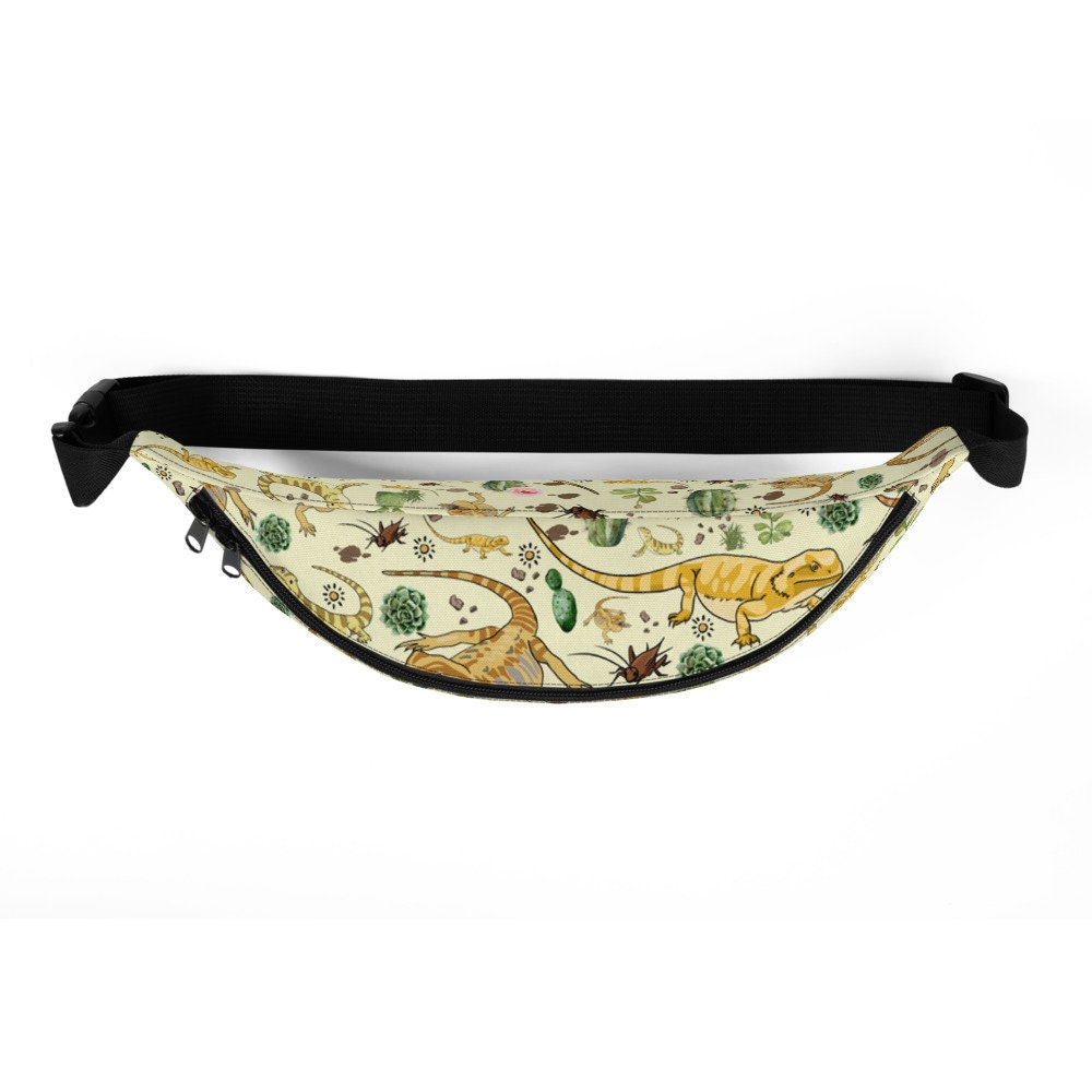 Bearded Dragon Fanny Pack, Dragon Owner Gift, Pet Bearded Dragon ...