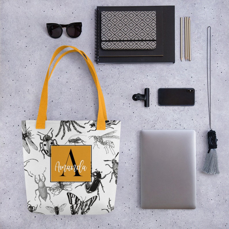 Custom Insect Tote Bag, Science Bag, Professor Gift, Entomology Mug ...