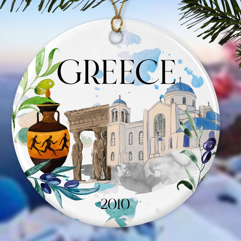 Greek Christmas Ornaments - Etsy