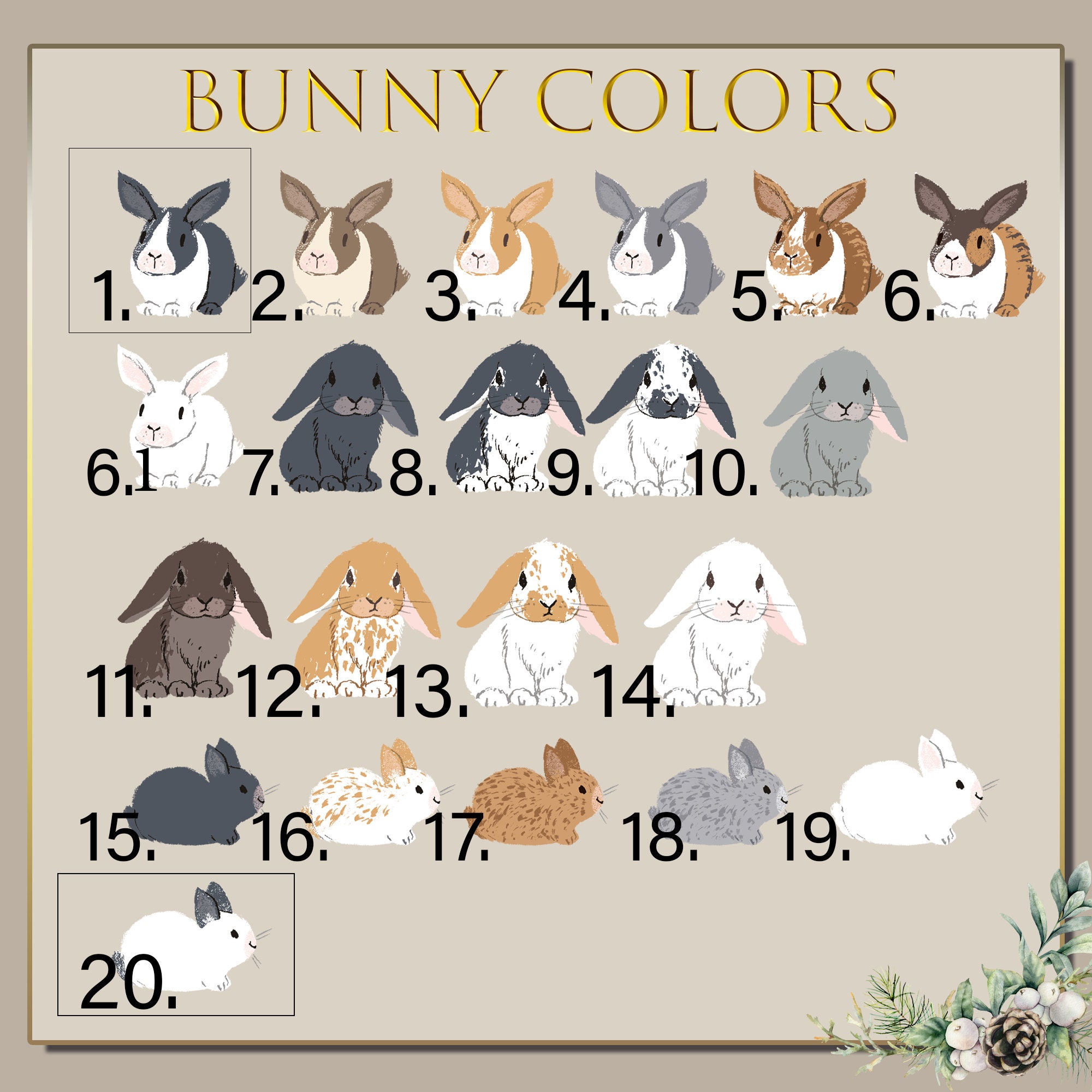 Custom Rabbit Ornament Personalized Bunny Gift Bunny | Etsy