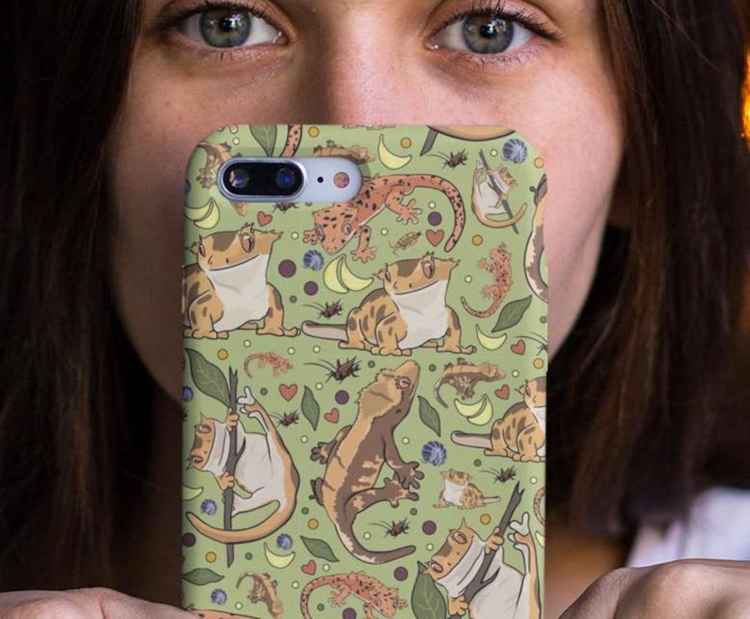 Crested Gecko Tough Case for Samsung® , Gecko Decal, Reptile Tough Case ...