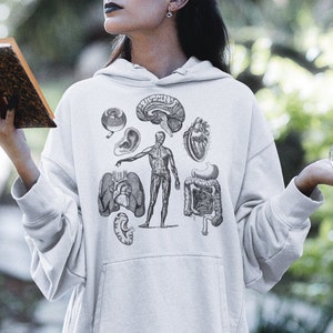 Anatomy Unisex Hoodie, Anatomy Gift, Surgeon Shirt, Doctor Shirt ...
