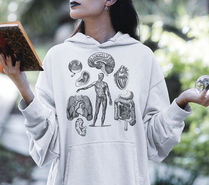 Anatomy Unisex Hoodie, Anatomy Gift, Surgeon Shirt, Doctor Shirt ...