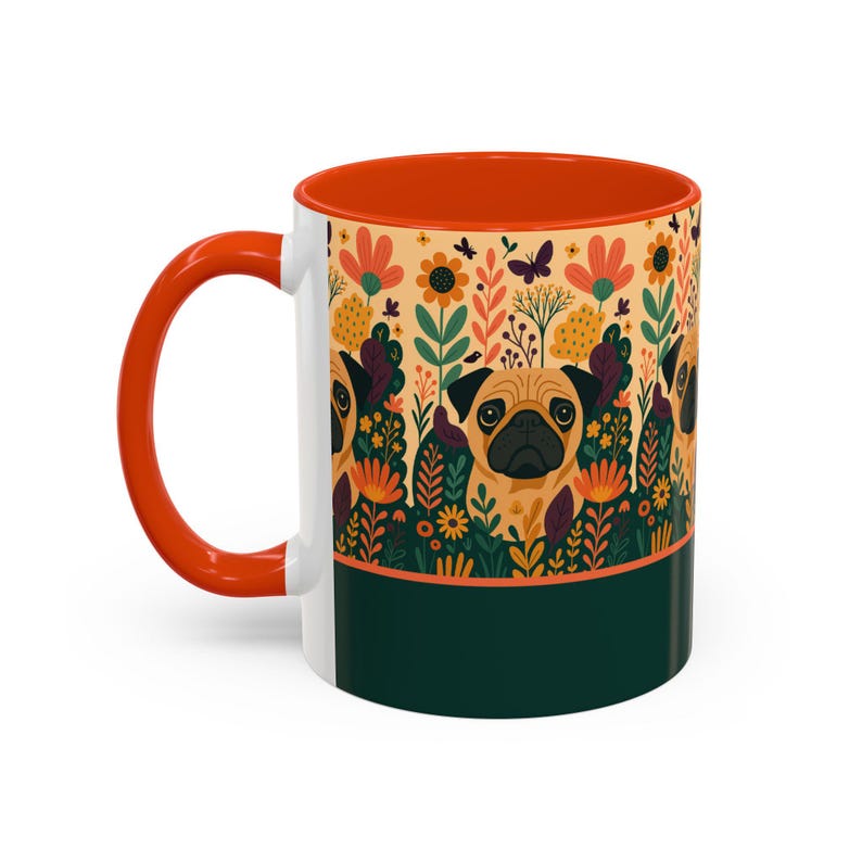 Pug Themed Mugs |custom Pug Mug, Personalized Pug Lover Gift - Etsy
