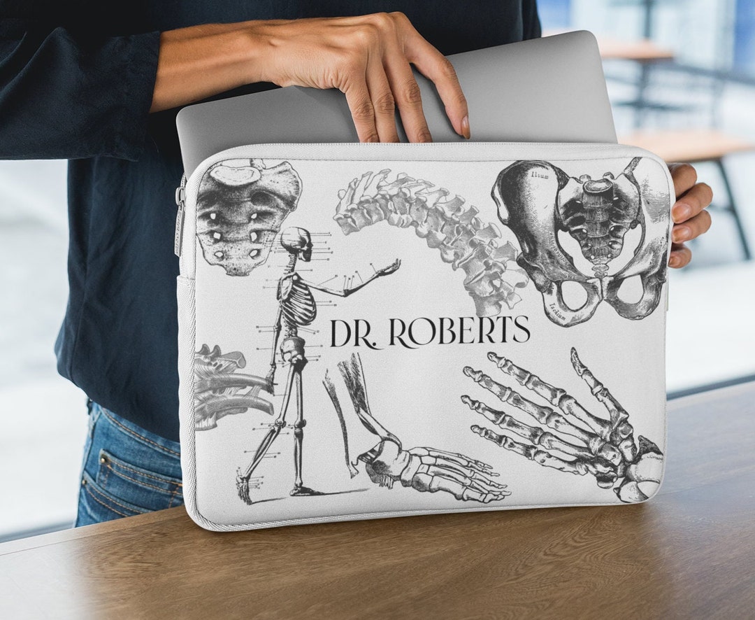 Custom Anatomy Laptop Sleeve , Anatomy Gift, Surgeon Tumbler ...