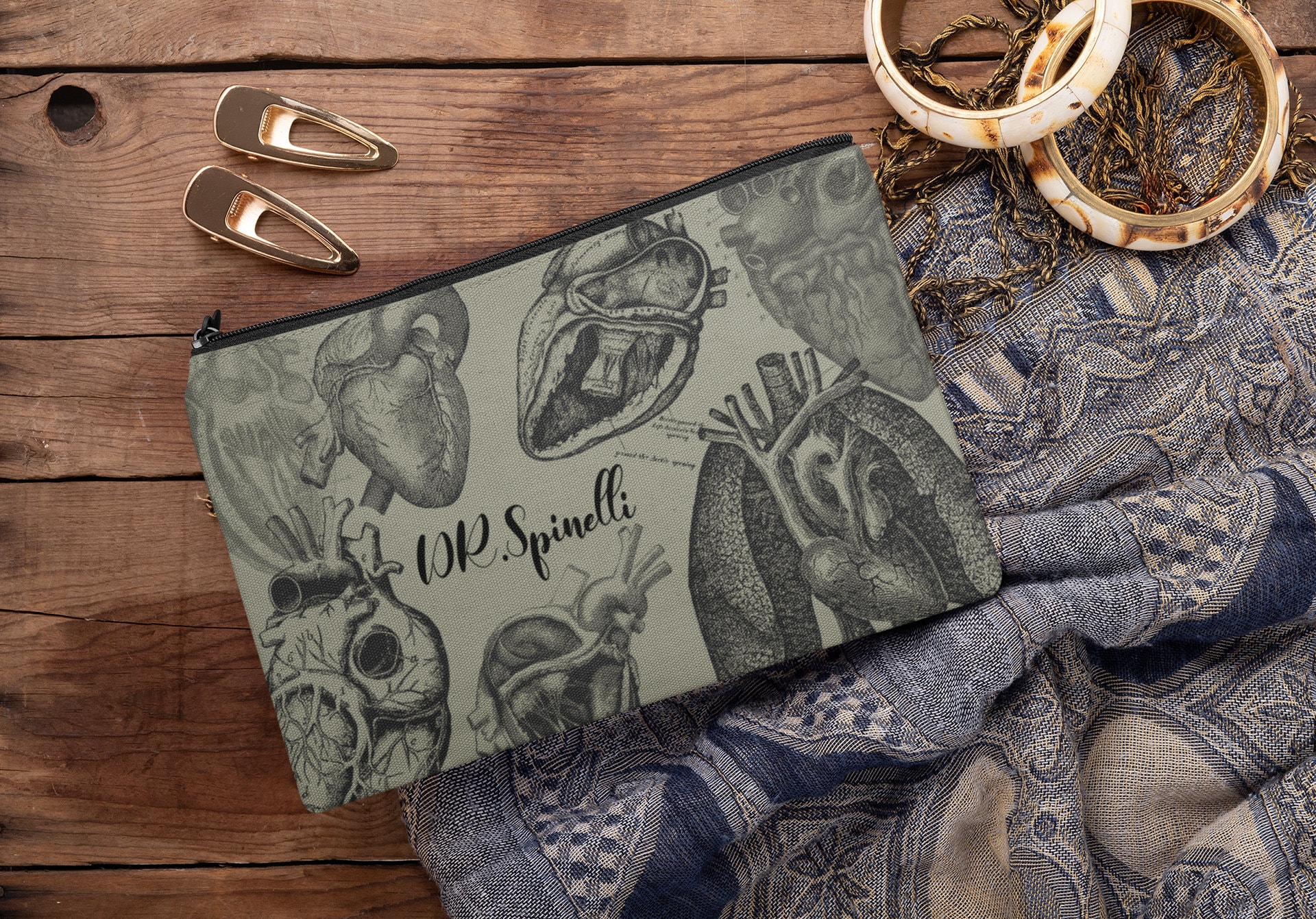 Custom Anatomy Accessory Pouches Anatomy Gift Surgeon - Etsy