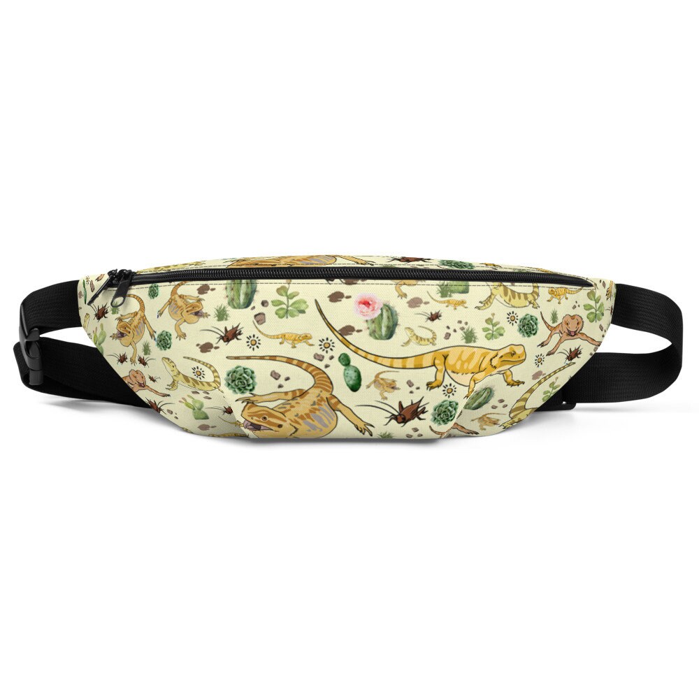 Bearded Dragon Fanny Pack, Dragon Owner Gift, Pet Bearded Dragon ...