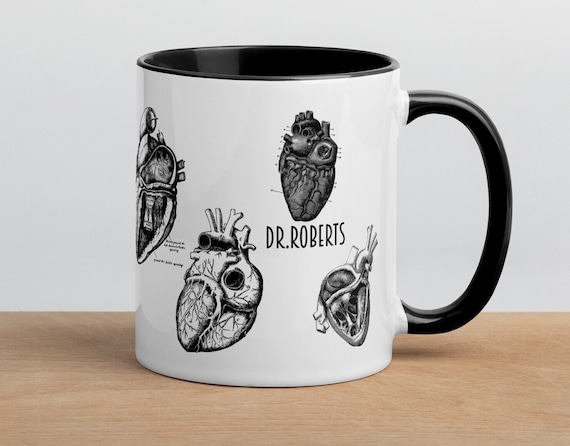 Custom Anatomy Mug Anatomy Gift Cardiologist Retirement - Etsy
