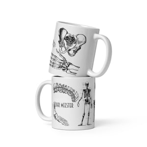 Custom Anatomy Mug, Anatomy Gift, Surgeon Coffee Mug, Orthopedic Gift ...