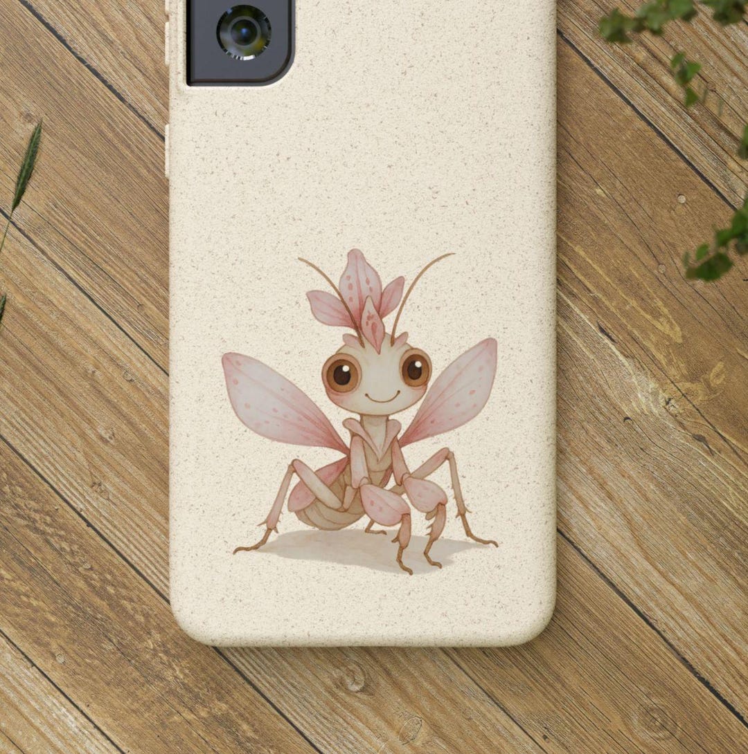 Eco-friendly Bug Case for Iphone, Biodegradable Orchid Mantis Phone ...