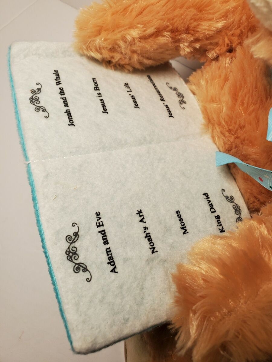 Cuddle Buddies Bible Study Teddy Bear Christian Catholic - Etsy