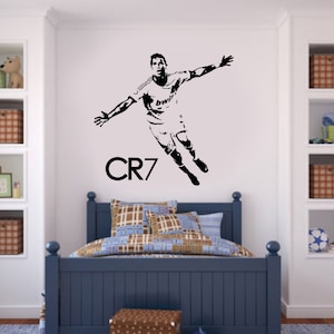 Ronaldo Celebration Wall Decal: CR7 Portugal Football Art RM - Etsy